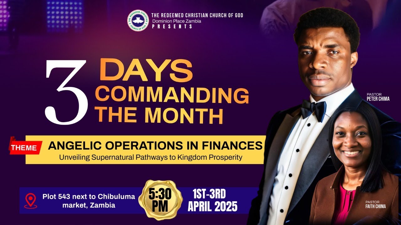 COMMAND THE MONTH OF APRIL I ANGELIC MINISTRATIONS FOR FINANCIAL SUPPLY ...