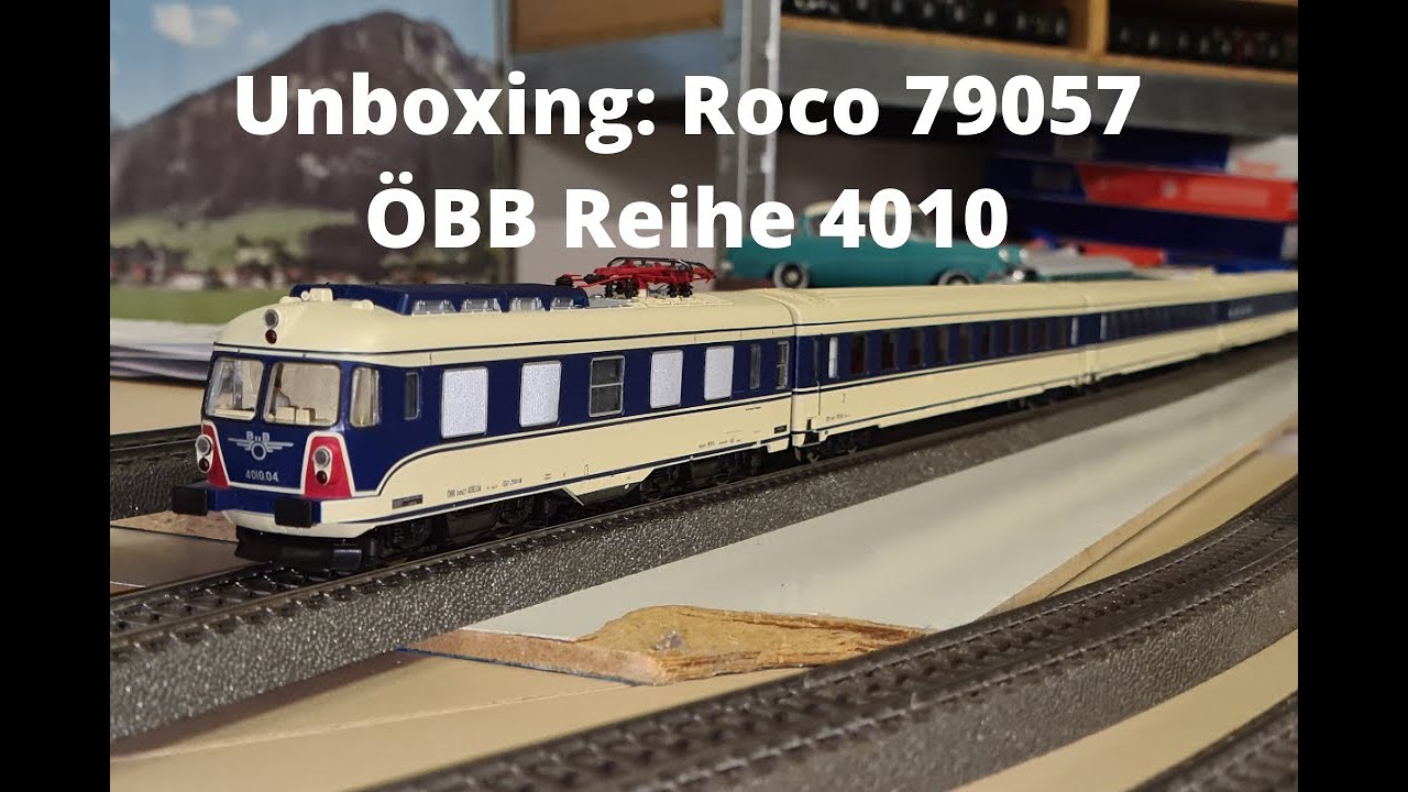 Unboxing: Roco 79057 ÖBB Reihe 4010 - YouTube
