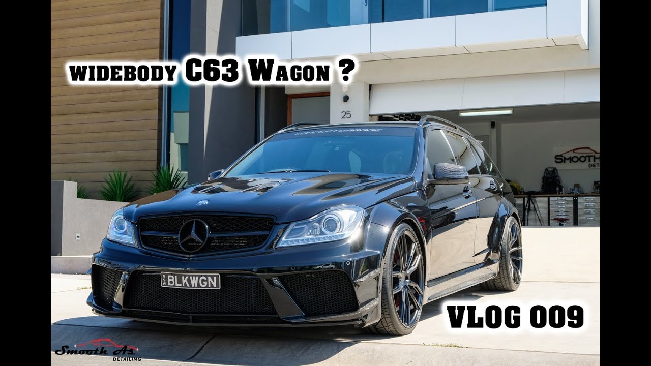 Super Wide C63 Wagon - Smooth As Detailing - Vlog 009 - YouTube