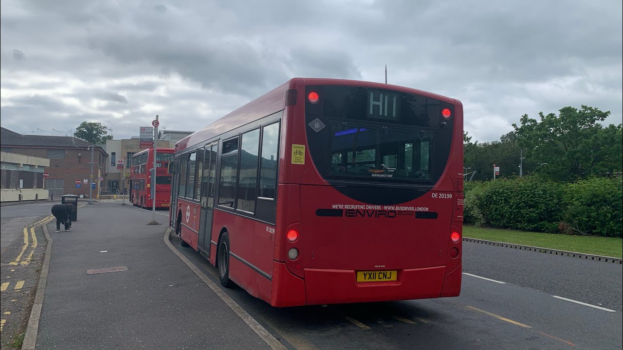 *RARE WORKING* PT 5: Full Jrny on Route H11 | Enviro 200 | YX11CNJ/RATP ...