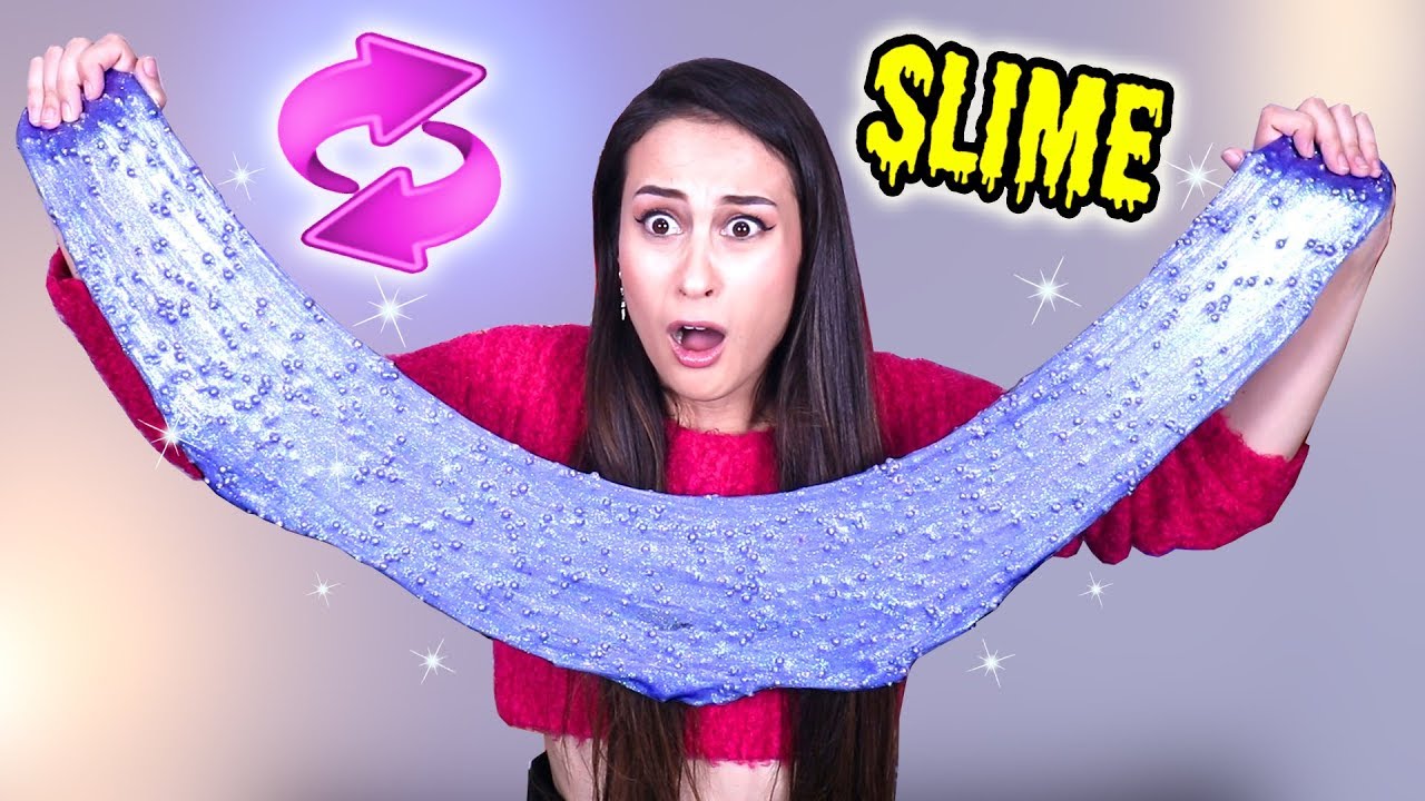 OMGEKEERD SLIJM MAKEN CHALLENGE! || Slime Sunday - YouTube