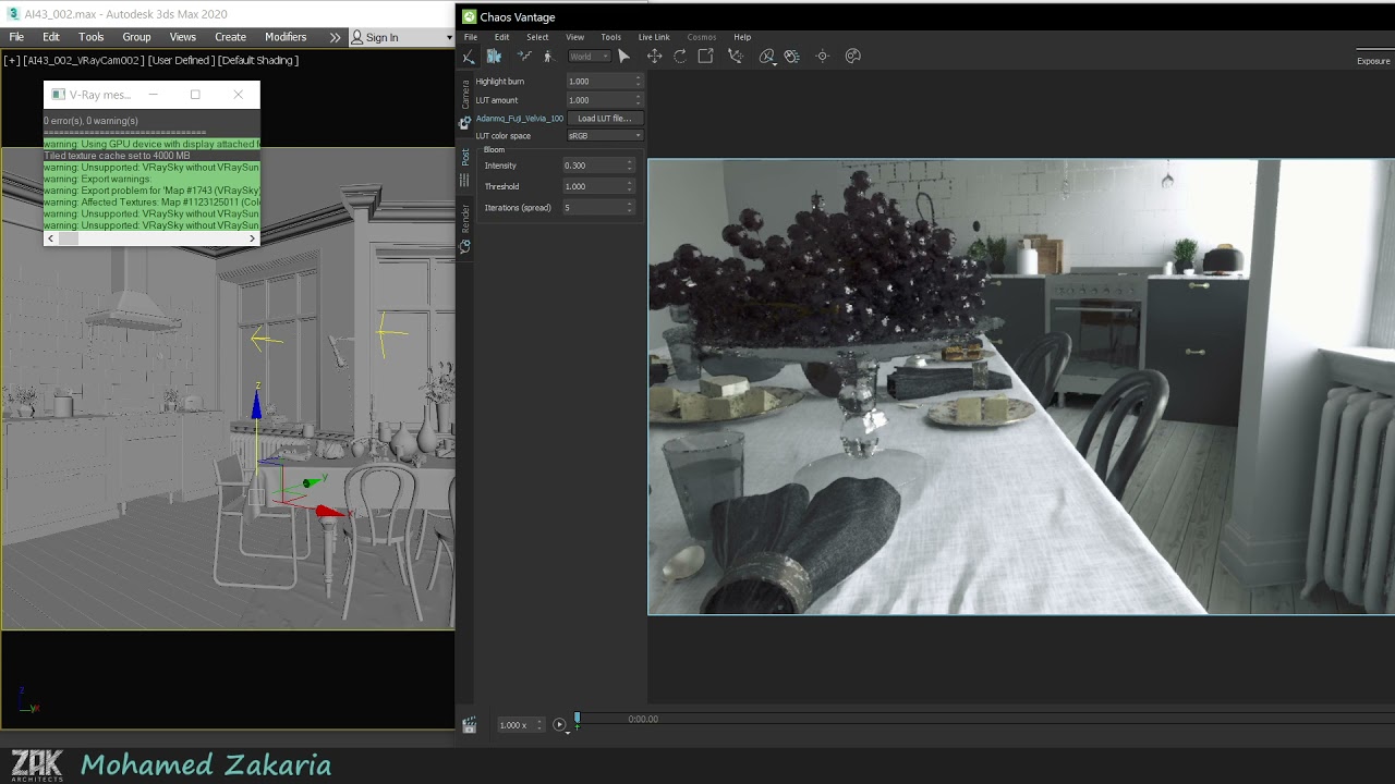 Vantage Live Link with V-ray 5 - YouTube