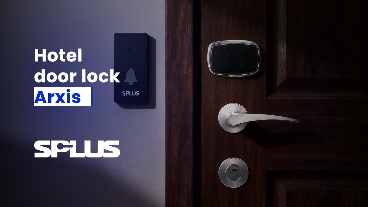 SPLUS | Arxis -The Next Generation of Smart Hotel Lock - YouTube