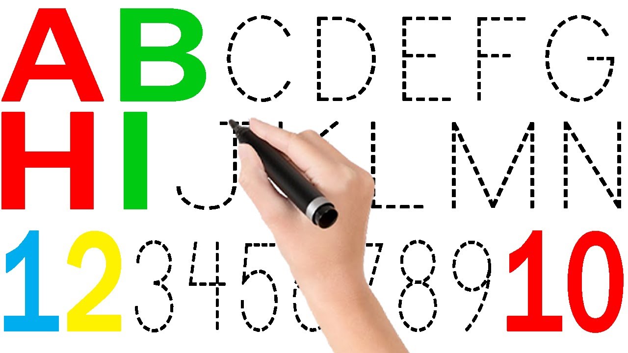 Alphabet, counting, abcd, abcde,1234, abcsong, color's name, अ से अनार ...