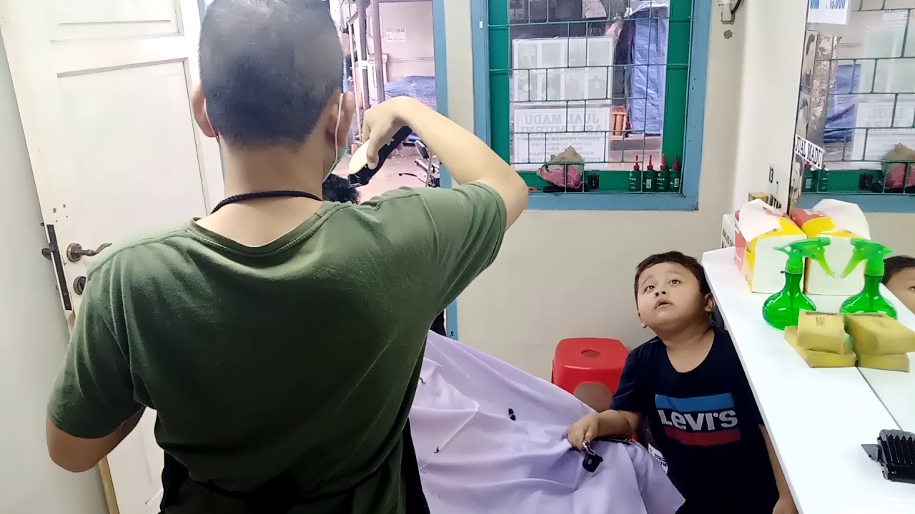 CEPAK MOHAWK ALA PANGKAS RAMBUT TEGUH#BOS FRIED CHICKEN,JLN MERPATI JAK ...