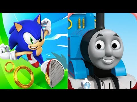 Sonic Dash vs Thomas & Friends Race On - YouTube