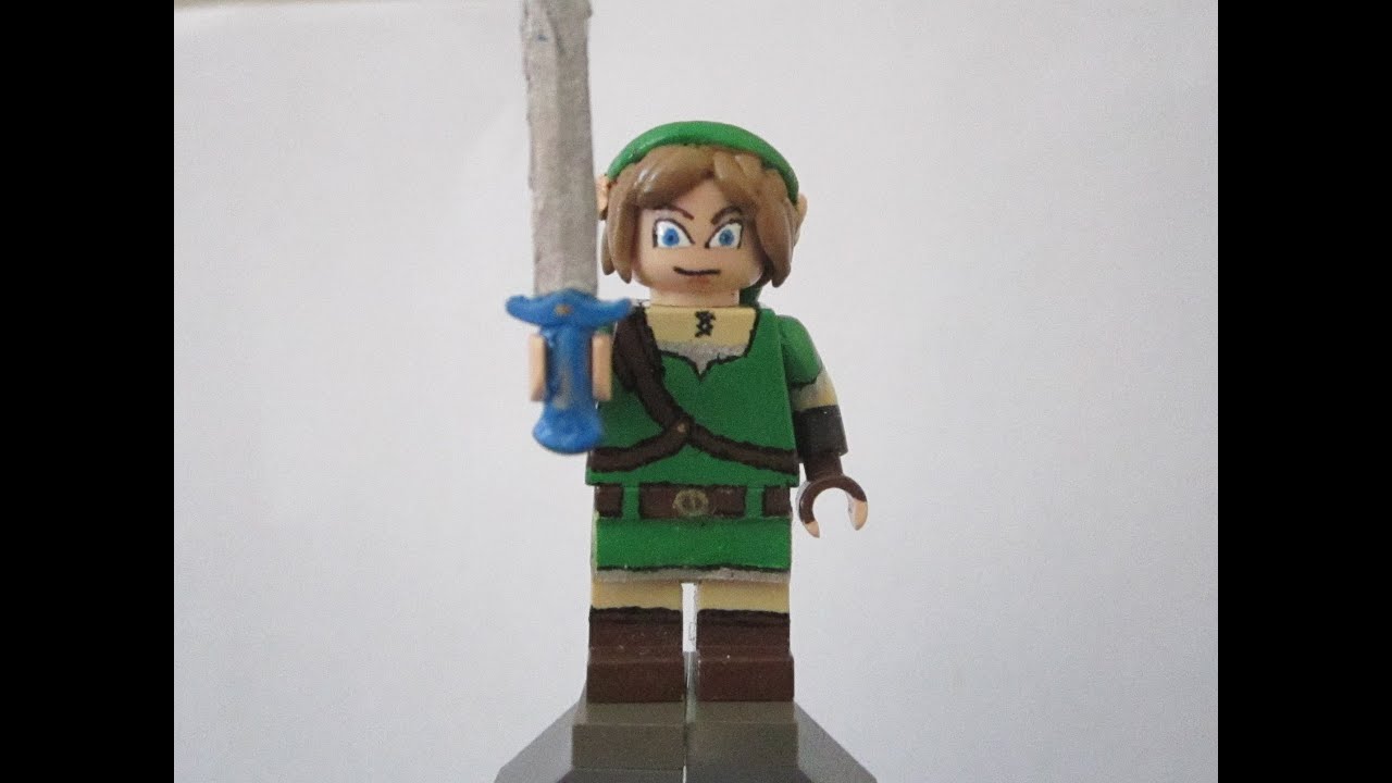 LEGO Skyward Sword Link - Custom Showcase - YouTube