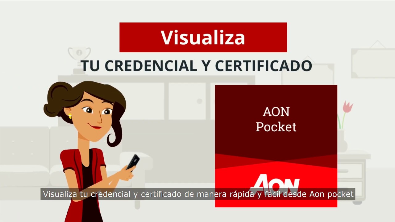 Aon Pocket. Visualiza tu tarjeta (subtítulos) - YouTube