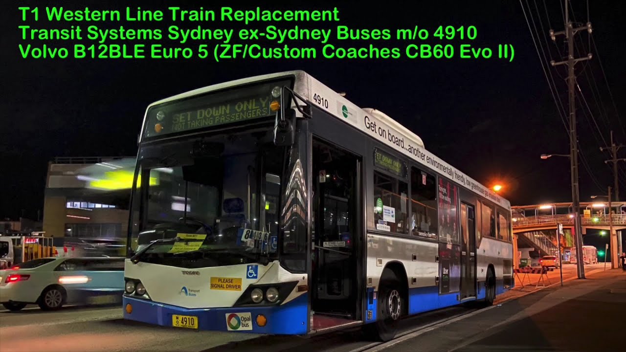 Transit Systems Sydney m/o 4910 (ex-STA): Volvo B12BLE Euro 5 (ZF/CC ...