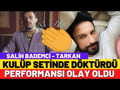Salih Bademci Kulüp dizi seti Tarkan performansı! Olay görüntü!