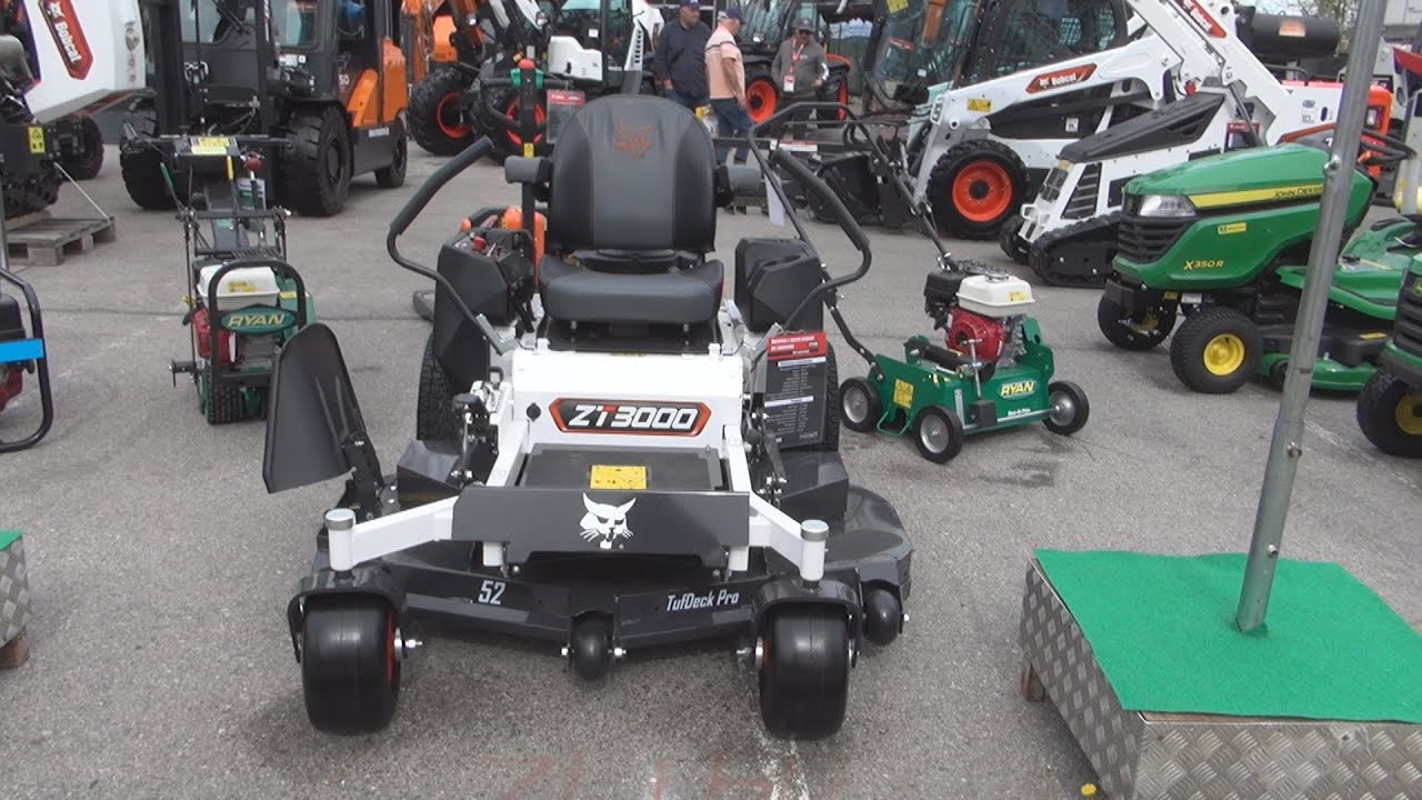Bobcat ZT3000 Zero-Turn Mower (2024) Exterior and Interior - YouTube