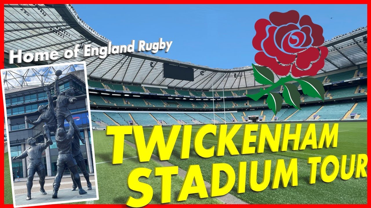 TWICKENHAM STADIUM TOUR | THE HOME OF ENGLAND RUGBY UNION - YouTube