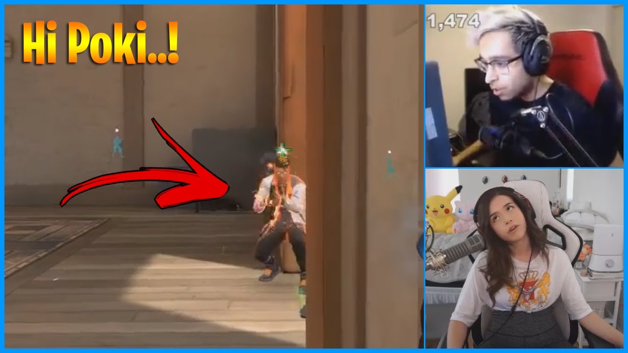 Pokimane Gets Stream Sniped in Valorant...Valorant Funny & Best Moments ...