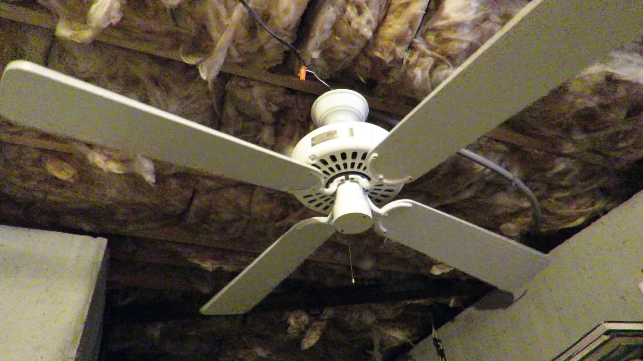 Rare vintage 1989 Hunter Original 48" ceiling fan - YouTube