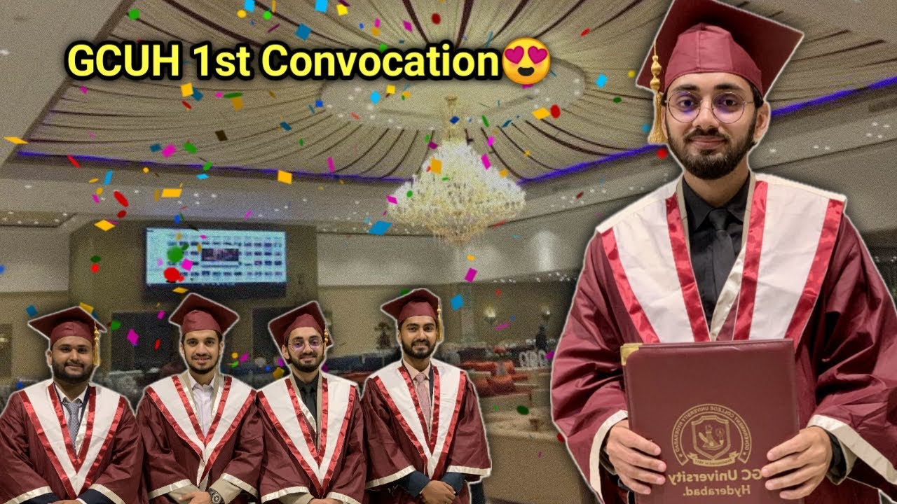 Convocation Ceremony | Government College University Hyderabad 1st ...