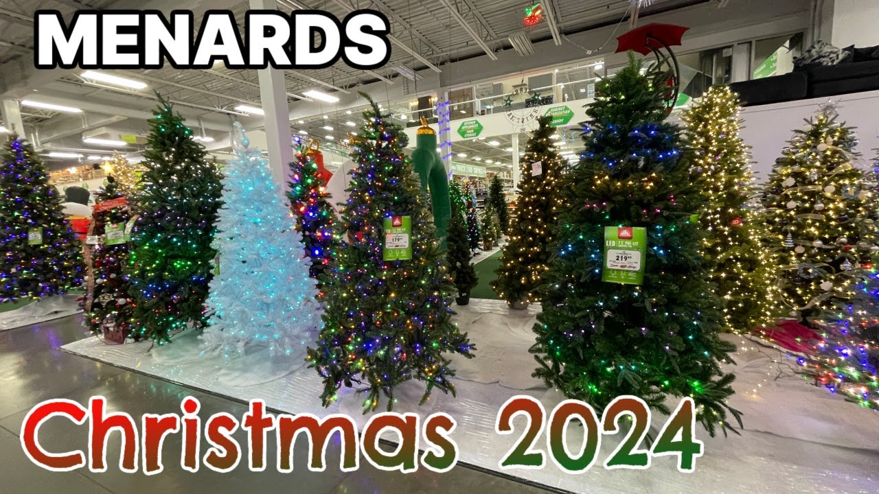 MENARDS Christmas 2024 - YouTube