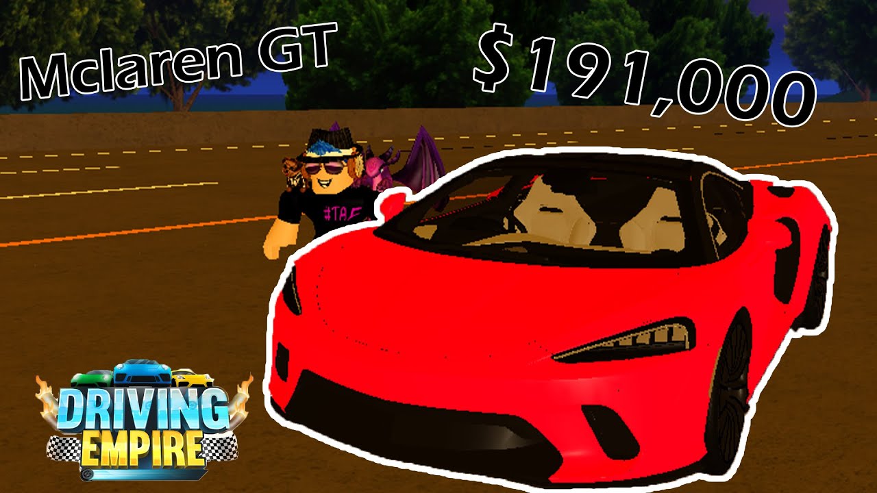 DRIVING EMPIRE 2021 MCLAREN GT(CHEAPEST NEW MCLAREN)(Wayfort)-Roblox ...