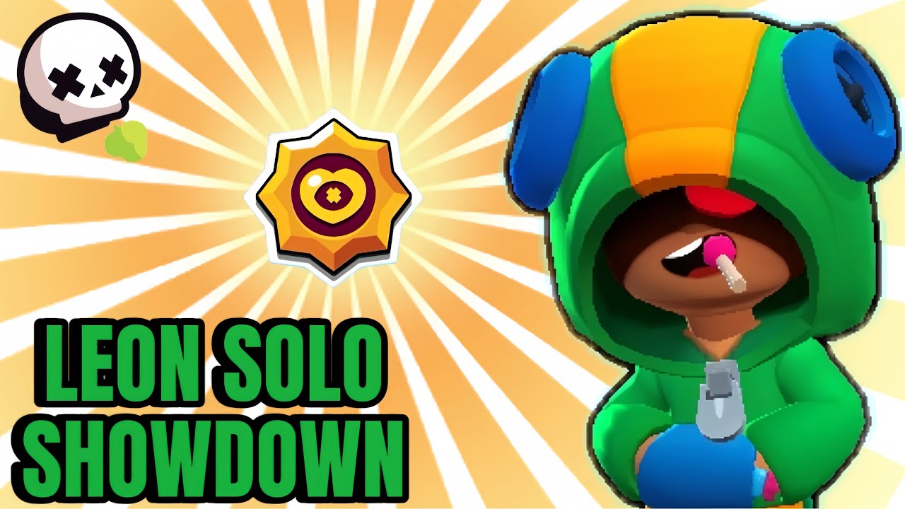 LEON's Power in Solo Showdown Map | Brawl Stars - YouTube