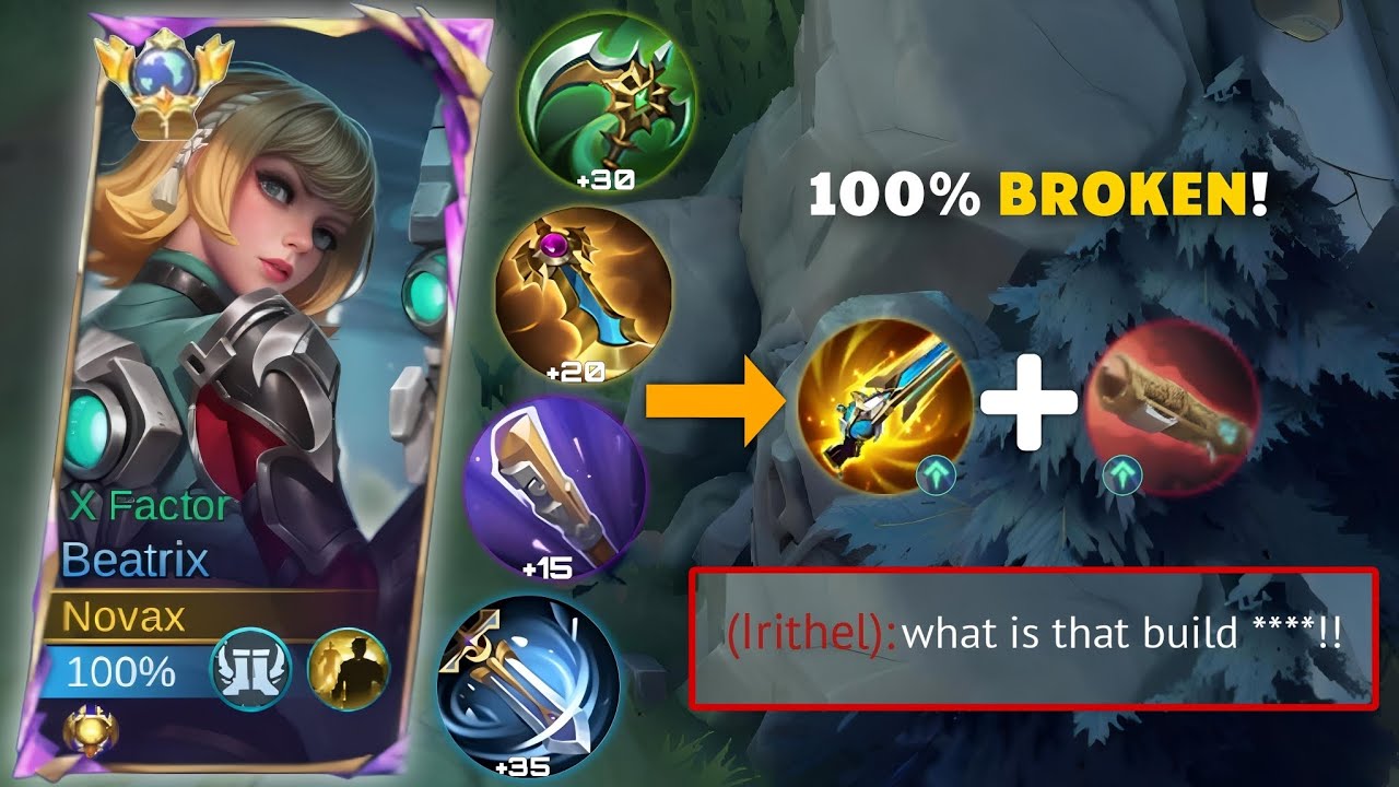 BEATRIX MANIAC WITH THIS NEW BROKEN ATTACK SPEED BUILD! BEST BUILD ...
