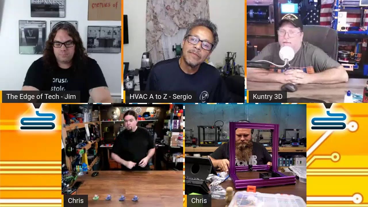 Prusa MK3 vs Bear MK3S - Chris Riley, Walter-Kuntry 3D, and Chris ...