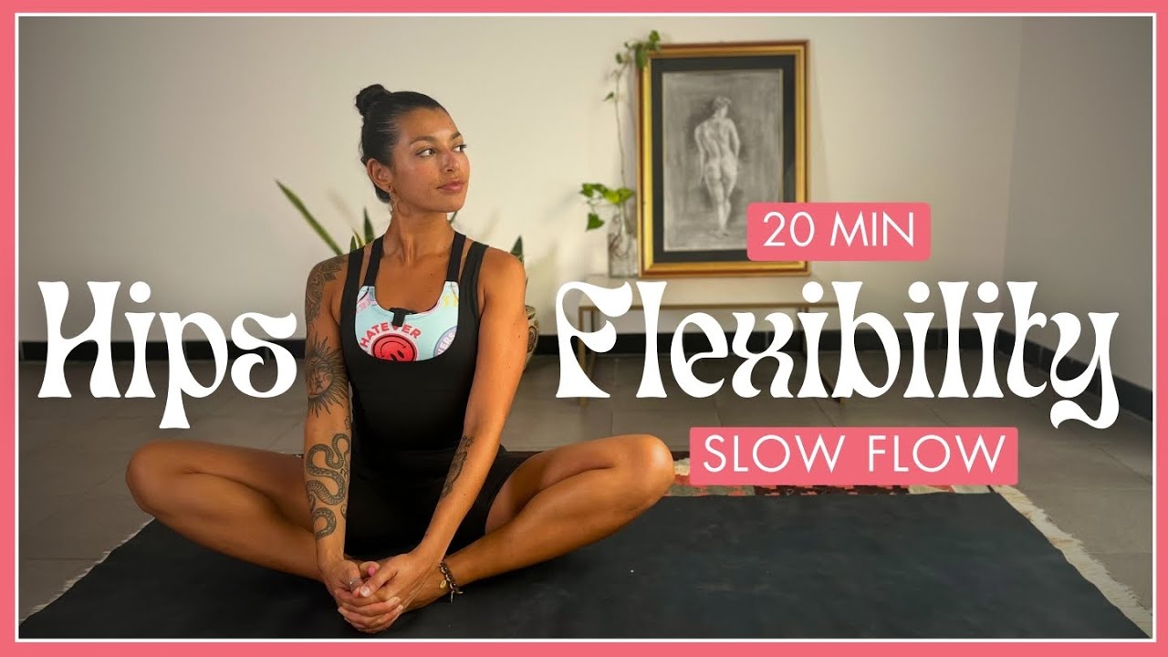 20-Minute Slow Yoga Flow | Flexibility & Mobility for Hips - YouTube