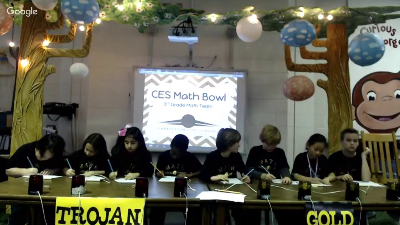 Math Bowl - February 28, 2018 - YouTube