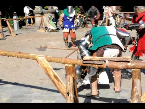 larp fight in europe!! - YouTube