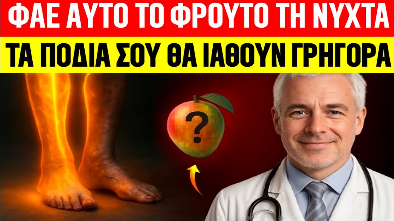 Το ΠΙΟ ΙΣΧΥΡΟ ΦΡΟΥΤΟ για να ΣΤΑΜΑΤΗΣΕΙΣ τη Σαρκοπενία μετά τα 60 - YouTube