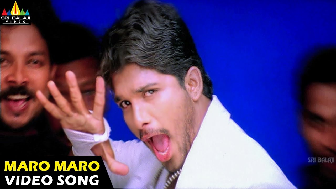 Bunny Songs | Maro Maro Video Song | Allu Arjun, Gouri Mumjal | Sri ...