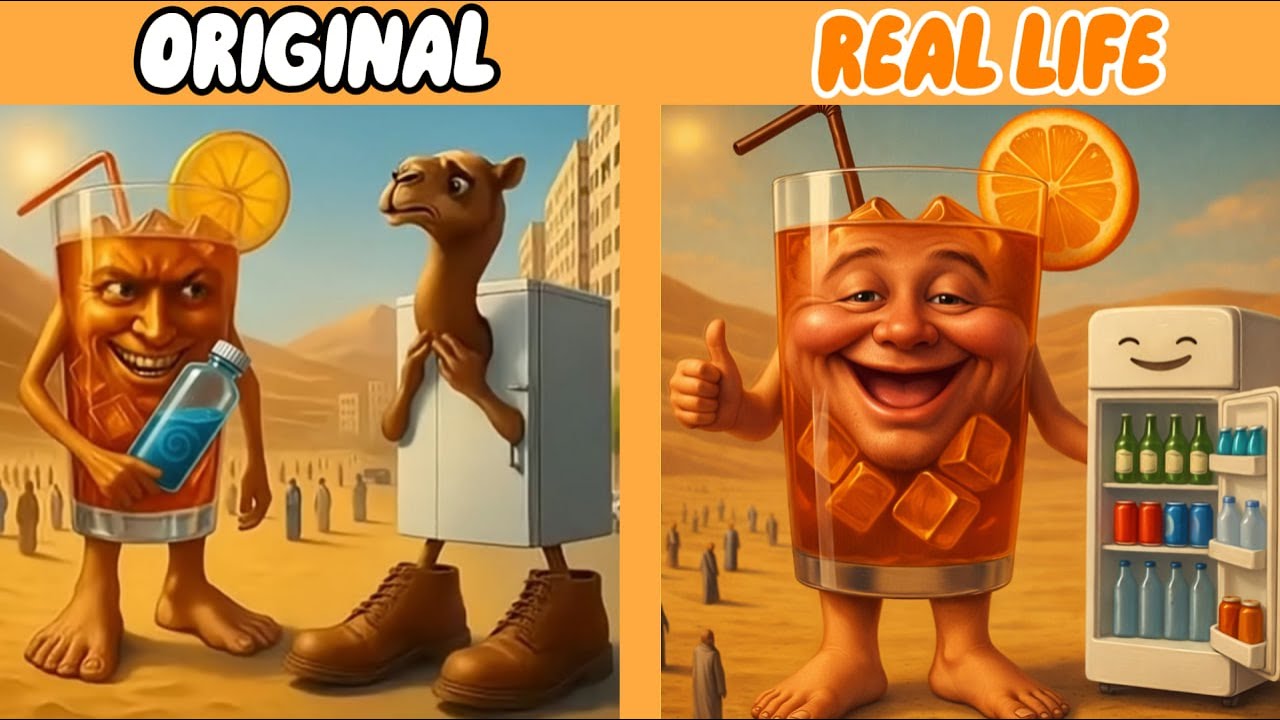 Brainrot memes when their friends in normal | Brainrot Original vs Real ...
