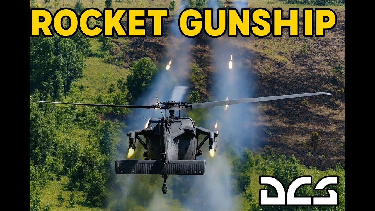 “UH-60L DAP Rocket Runs in DCS World | PvE Gunship Gameplay” - YouTube