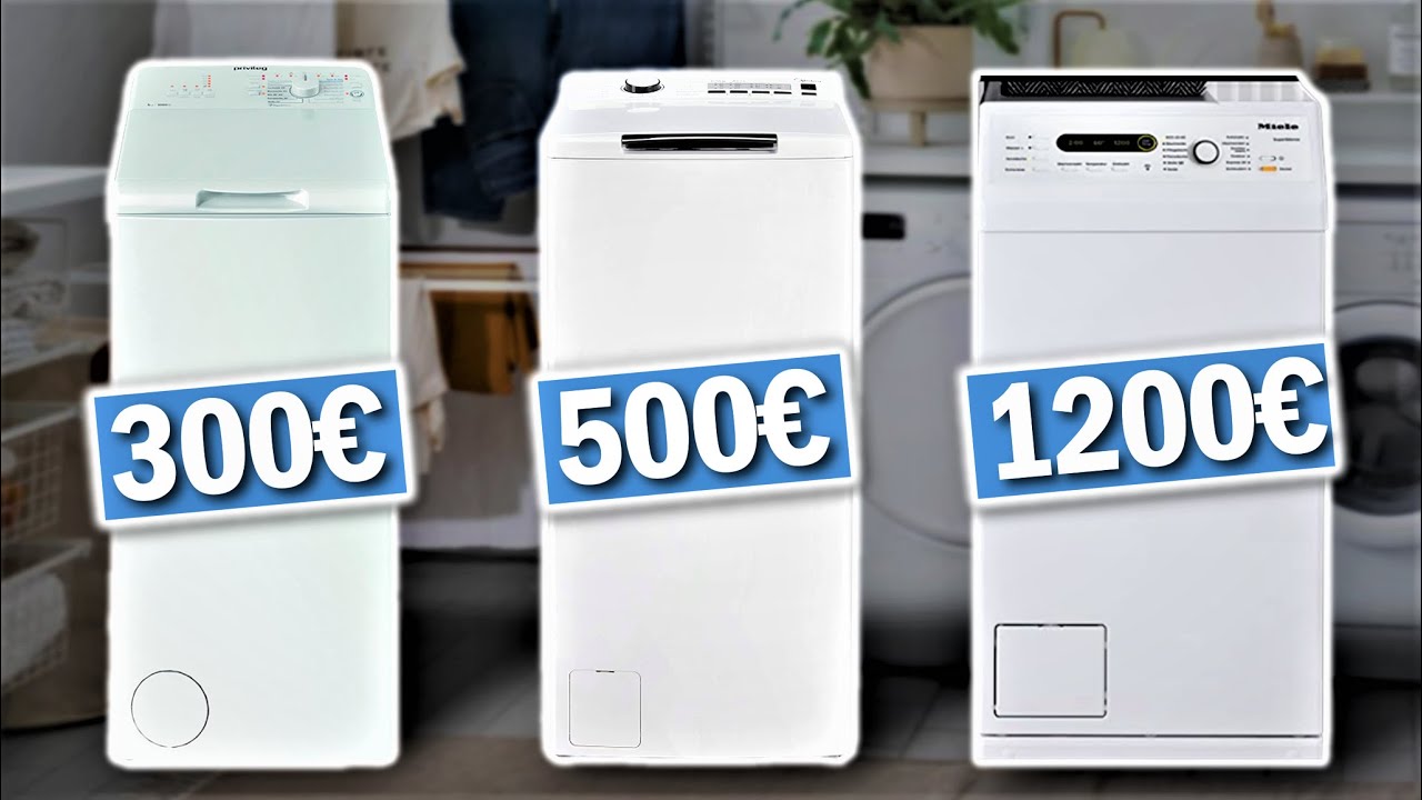 Beste TOPLADER WASCHMASCHINEN 2025 Vergleich | Top 3 Toplader ...