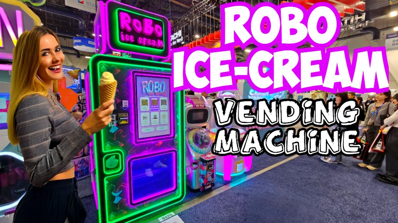 How Robo ice Cream Vending Machine Transforms the Ice Cream Experience ...