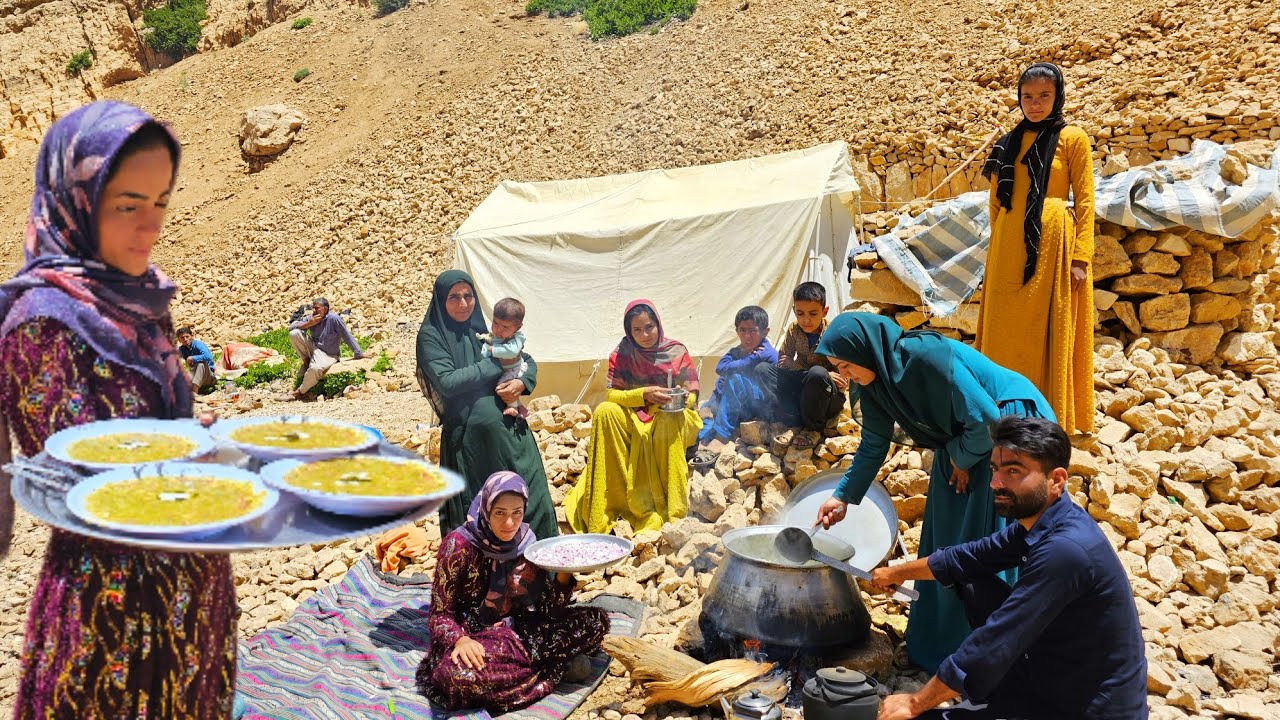 Cooking the most delicious local soup and distributing it among the ...