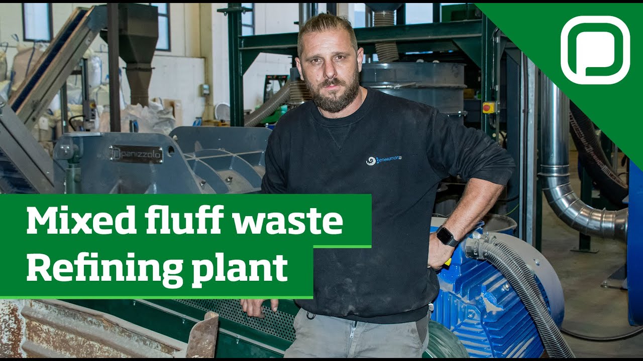 Mixed Fluff Waste Refining Plant - Interview Generation 3.0 - YouTube
