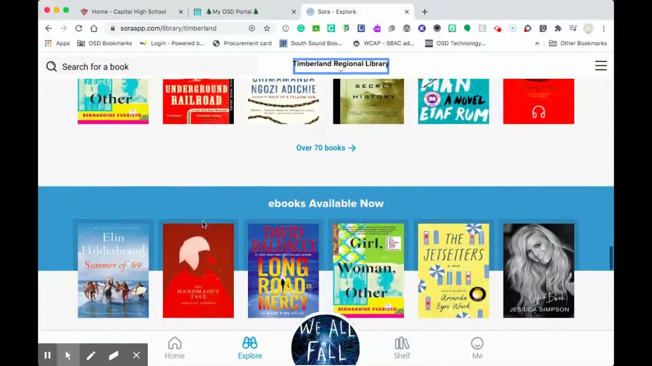 Sora-ebooks and audiobooks for Capital High School students - YouTube