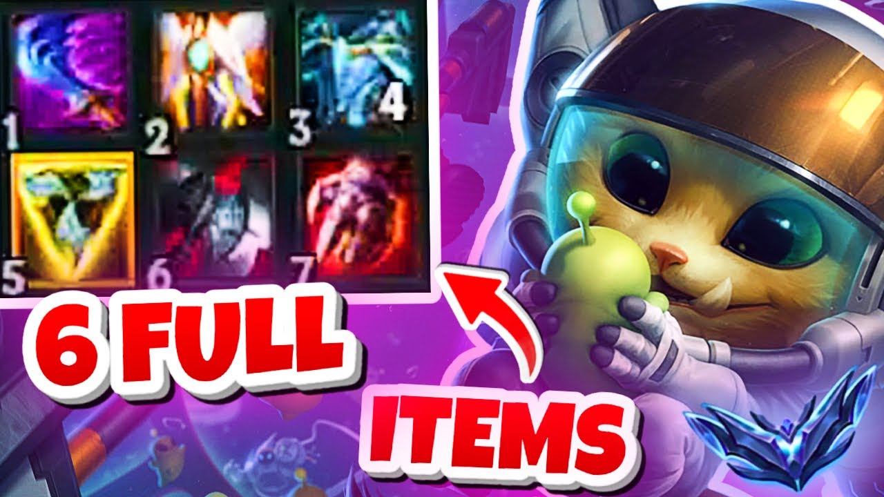 6 FULL ITEMS ON GNAR!!! ULTIMATE 1V9!!! (Full Gameplay) Season 13 Gnar ...