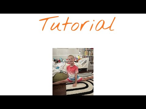 Front Splits Tutorial - YouTube