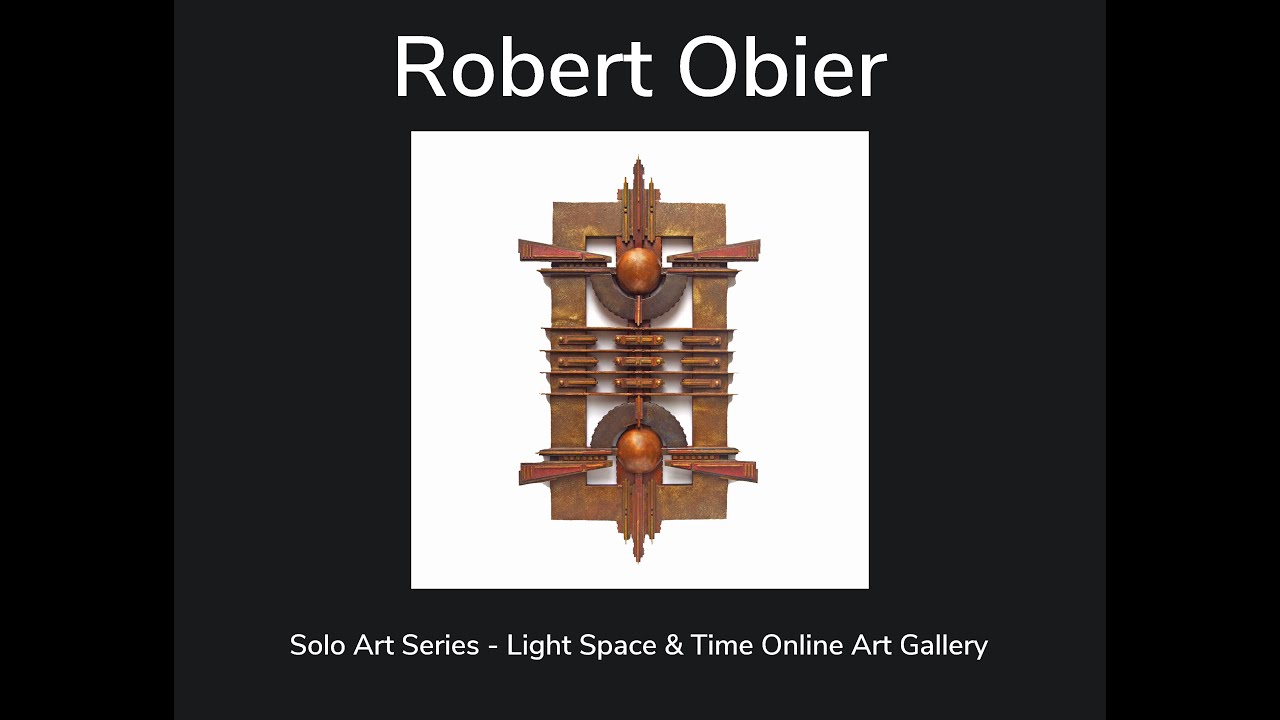 Robert Obier - Solo Art Exhibition - YouTube