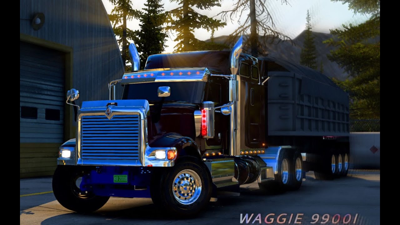 Waggie Custom International 9900i - American Truck Simulator - ATS ...