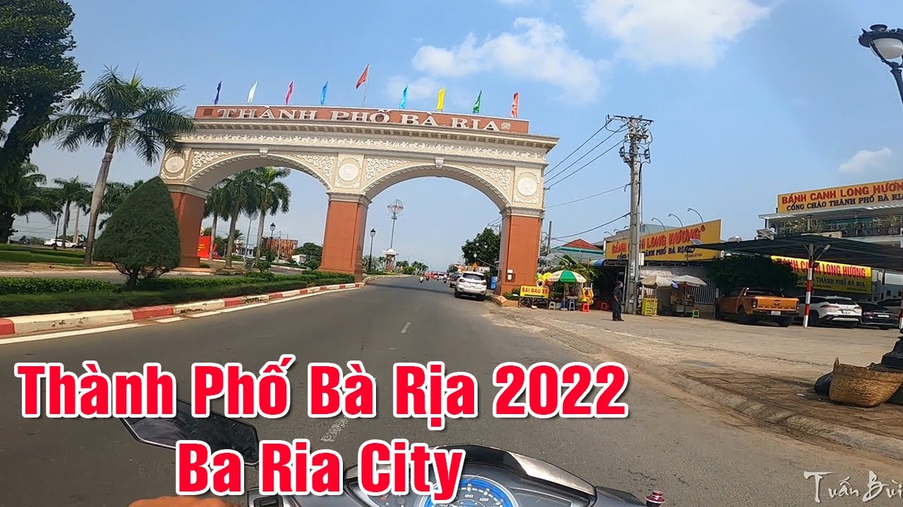 Đường xá Thành Phố Bà Rịa 2022 - Ba Ria City - YouTube