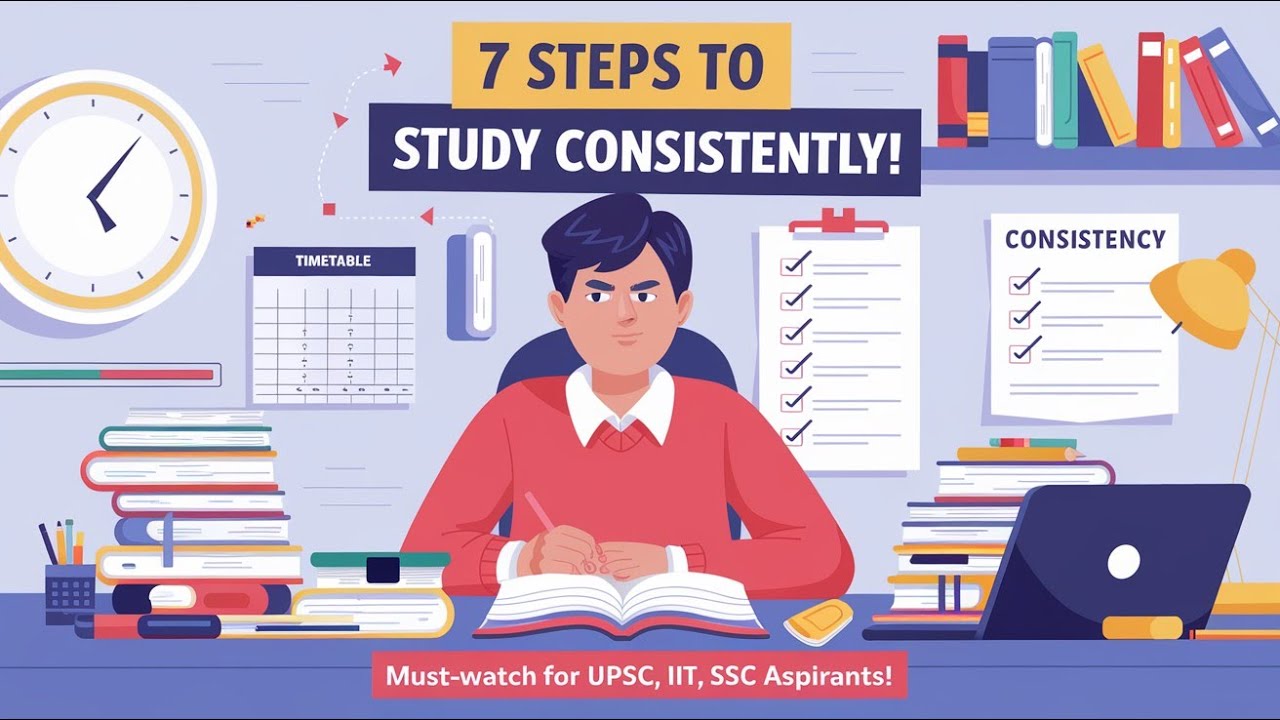 How to Study 12 Hours a Day? (Without Burning Out) | UPSC, SSC, IIT ...