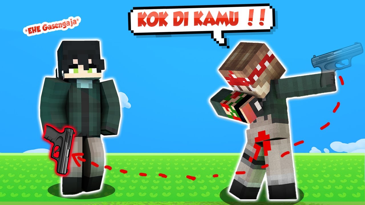 PERTUKARAN SENJATA MEMATIKAN MINECRAFT YANG BEGITU CEPAT !!! - YouTube