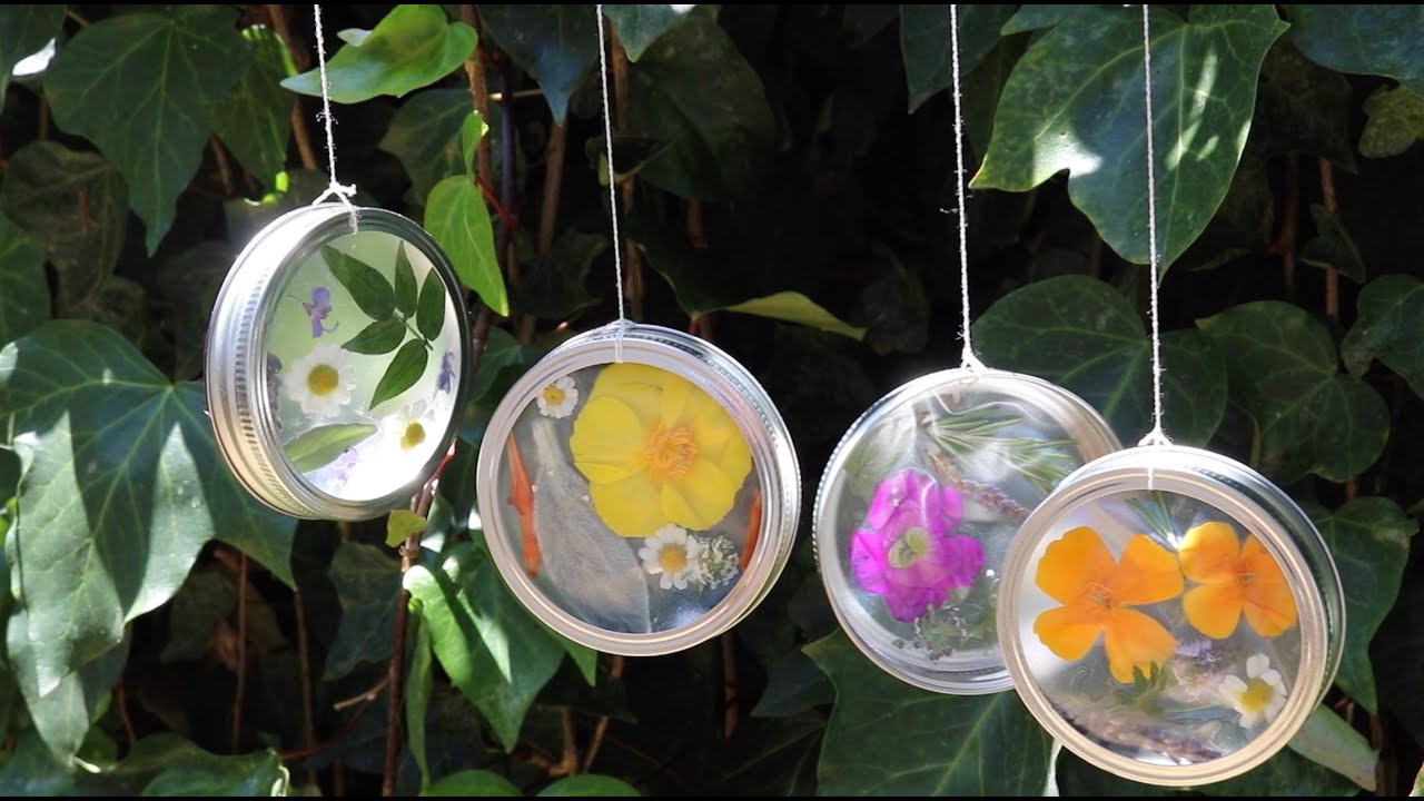 DIY Sun Catcher Wind-chime - YouTube