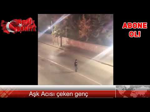 Aşk acısı çeken Genç ve Vazgeçtim şarkısı