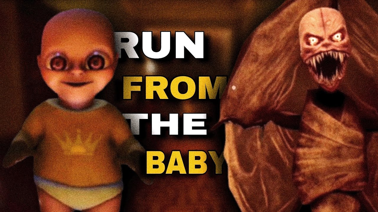 THE EVIL BABY IS CHASING YOU | RUN IF YOU CAN || THE BABY IN YELLOW ...