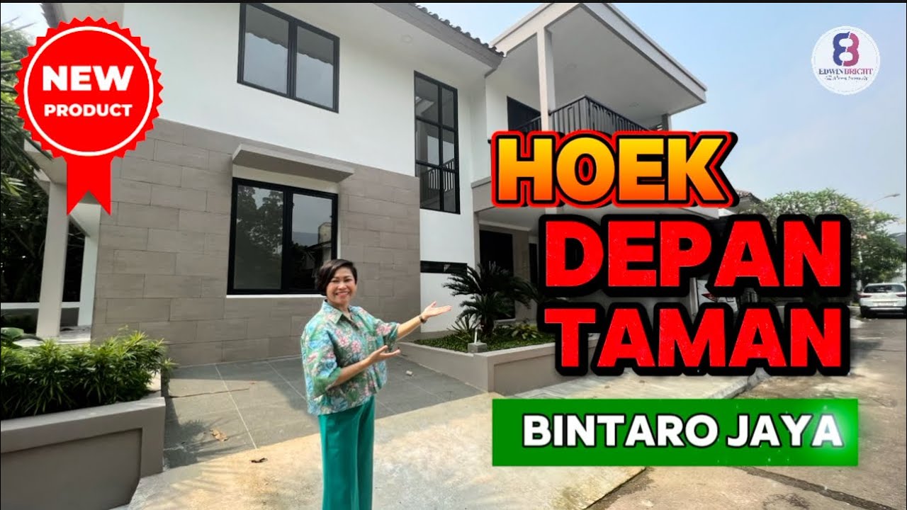 RUMAH DIJUAL PURI BINTARO JAYA SEKTOR 9 BRAND NEW HOEK DEPAN TAMAN ...