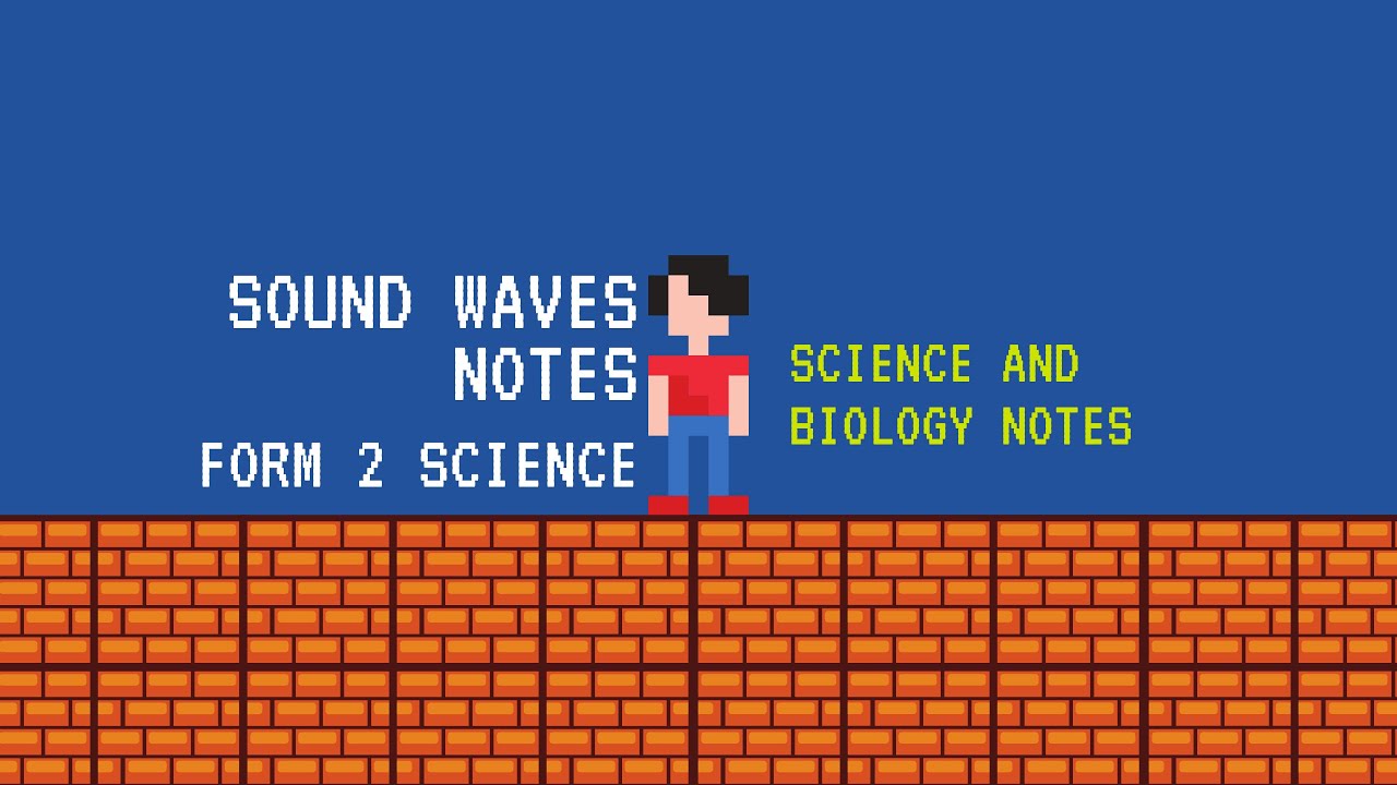 Form 2 Science Chapter 10 Sound Waves 2021 - YouTube