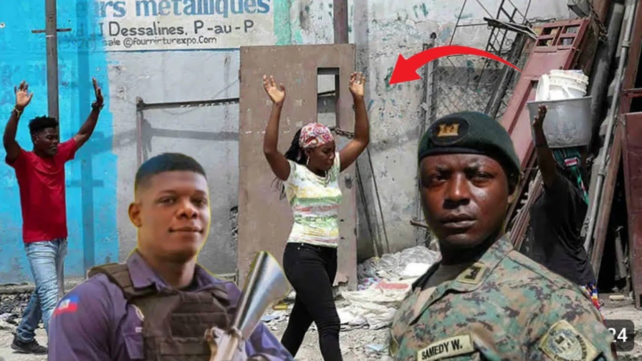 Pow pow! 4 gwo towo b4ndi tonbe yo pa leve,men videyo kote nèg viv ...