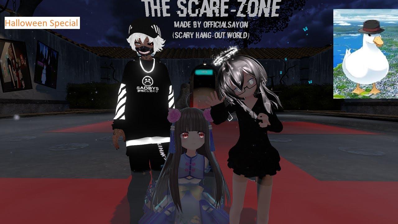 Halloween Special VrChat Horror map w/ friends - YouTube